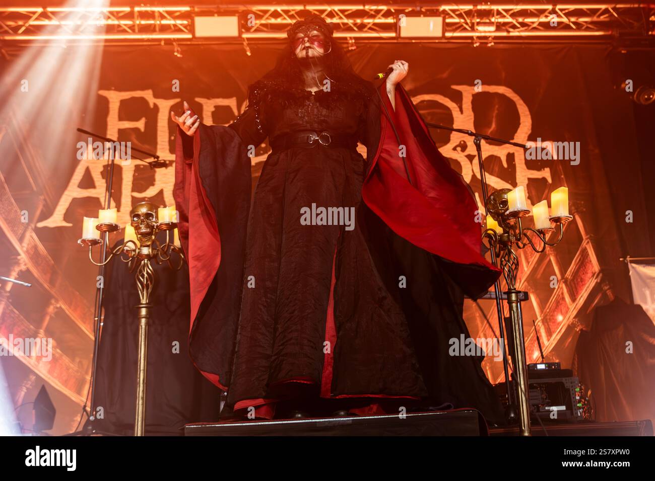 Zagreb, Croatia, 19. 01. 2025. - The Fleshgod Apocalypse an Italian ...