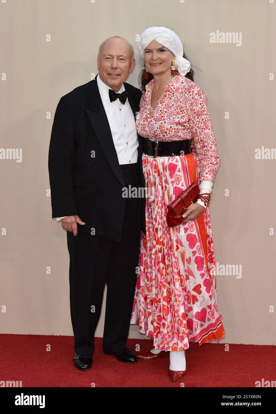 Julian Fellowes and Emma Joy Kitchener attends 'Downton Abbey: A New Era' - World Premiere at ...