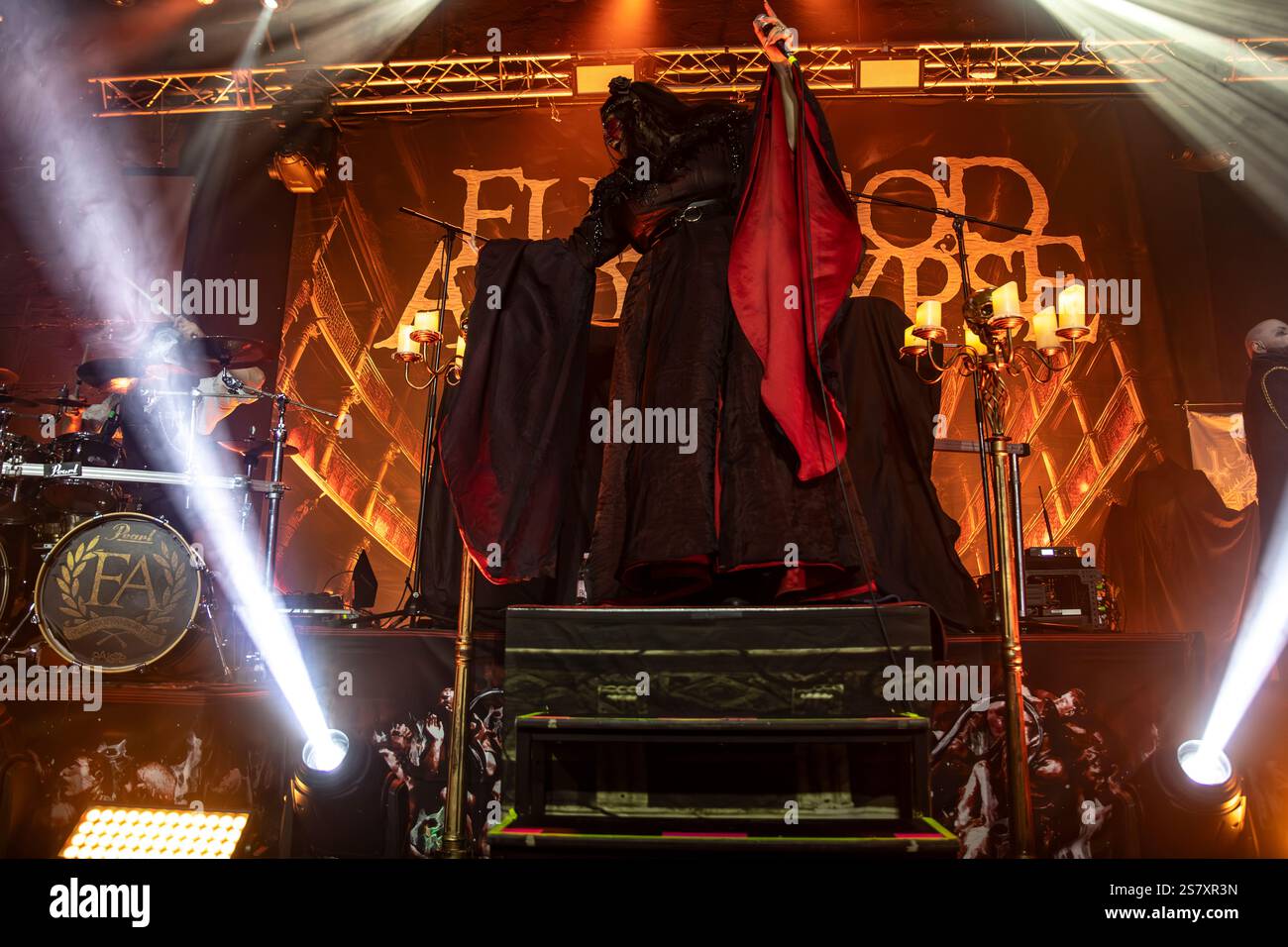 Zagreb, Croatia, 19. 01. 2025. - The Fleshgod Apocalypse an Italian ...