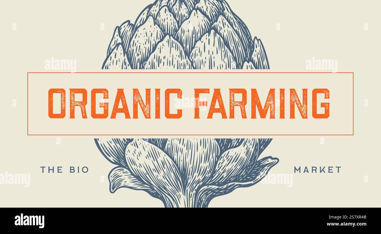 Vector logo artichoke Stock Vector Images - Alamy