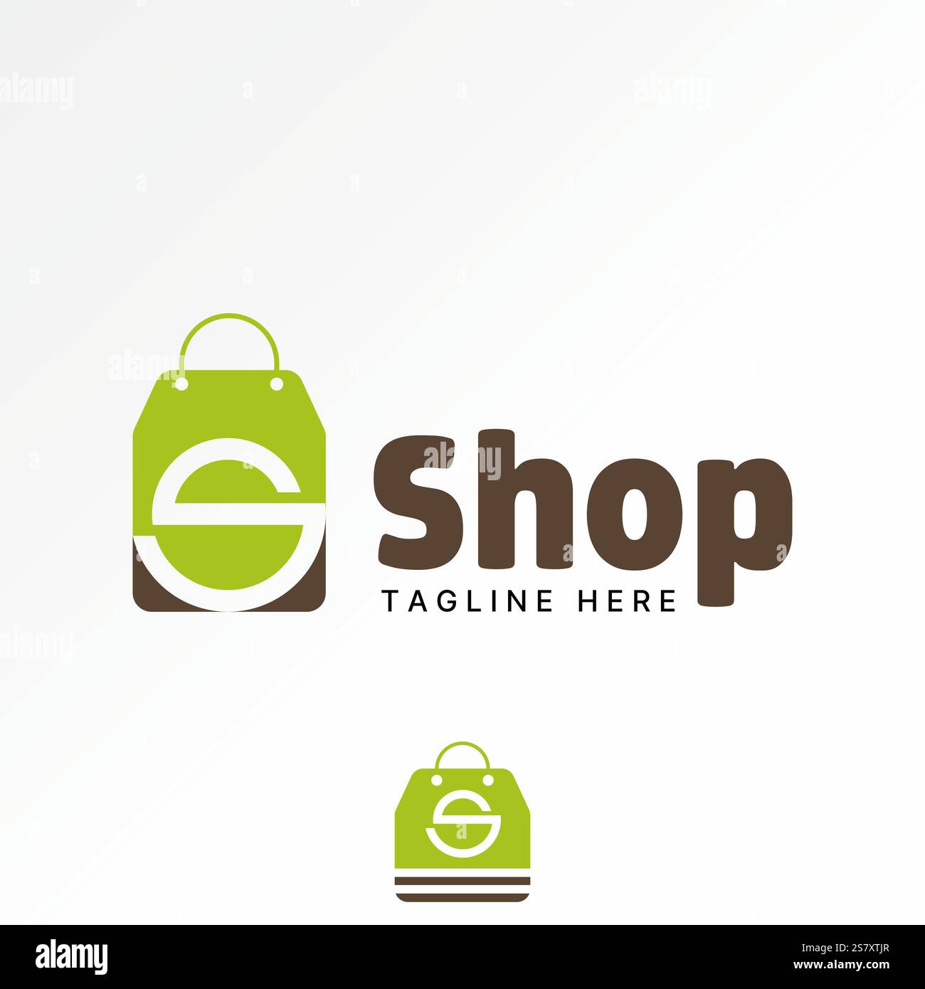 Logo design graphic concept creative premium vector stock image graphic initial S font on ...