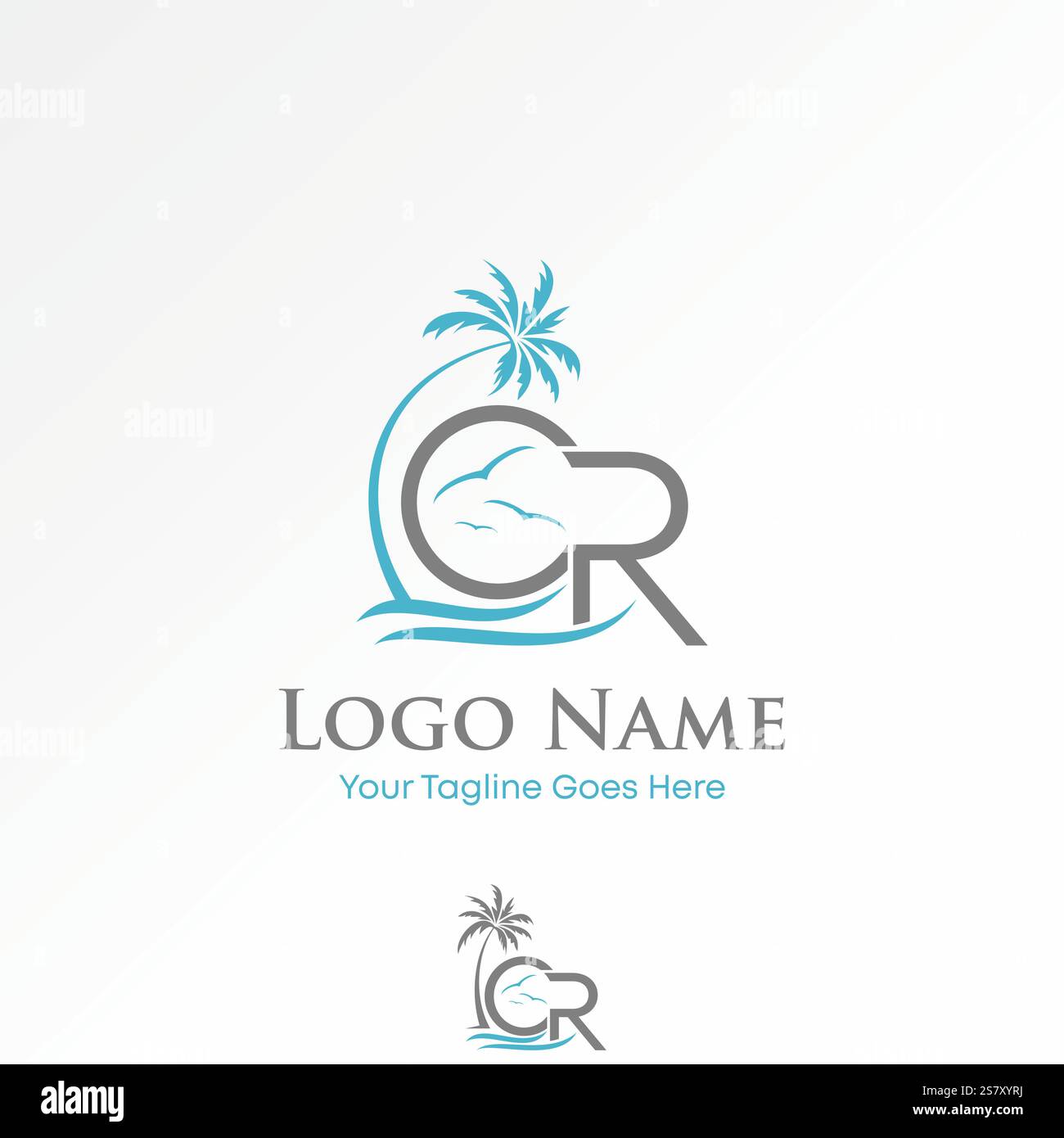 Surf destination Stock Vector Images - Alamy