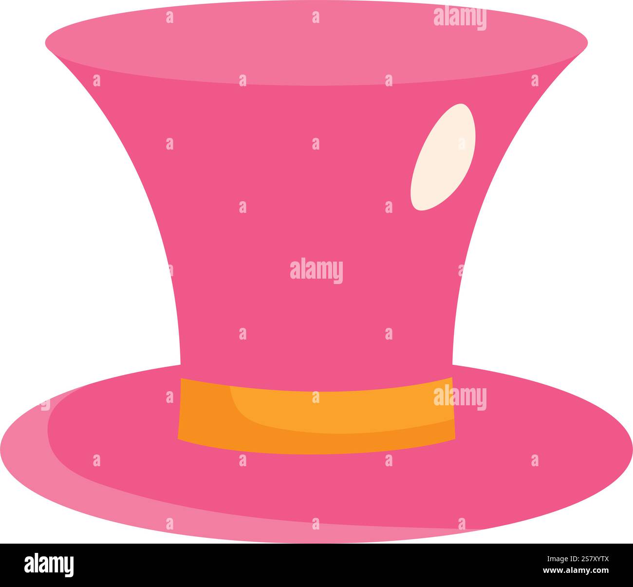 pink top hat Stock Vector Image & Art - Alamy