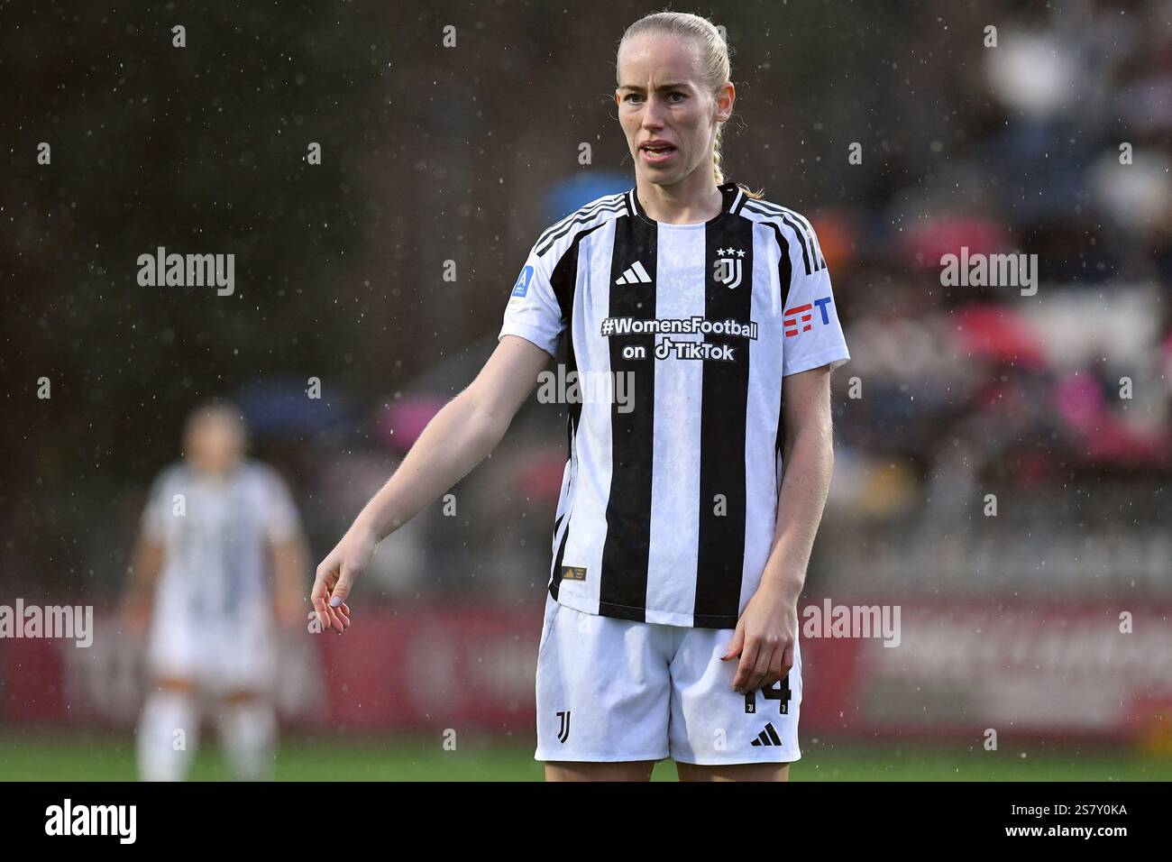 Roma, Lazio. 19th Jan, 2025. Amalie Jorgensen Vangsgaard of Juventus ...