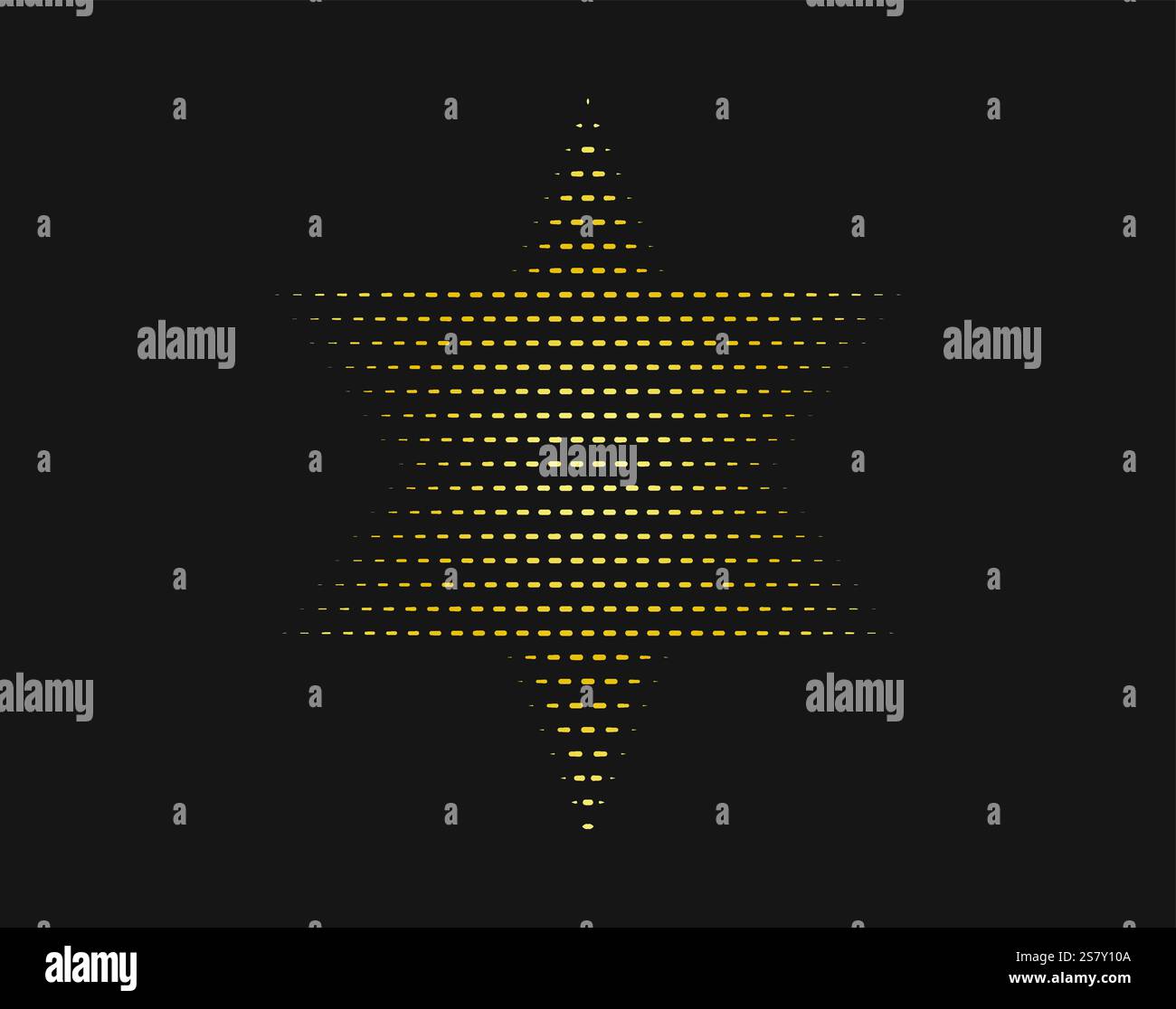 Halftone Star Shapes Symbol Icon Vector Illustration Sparkles, shining ...