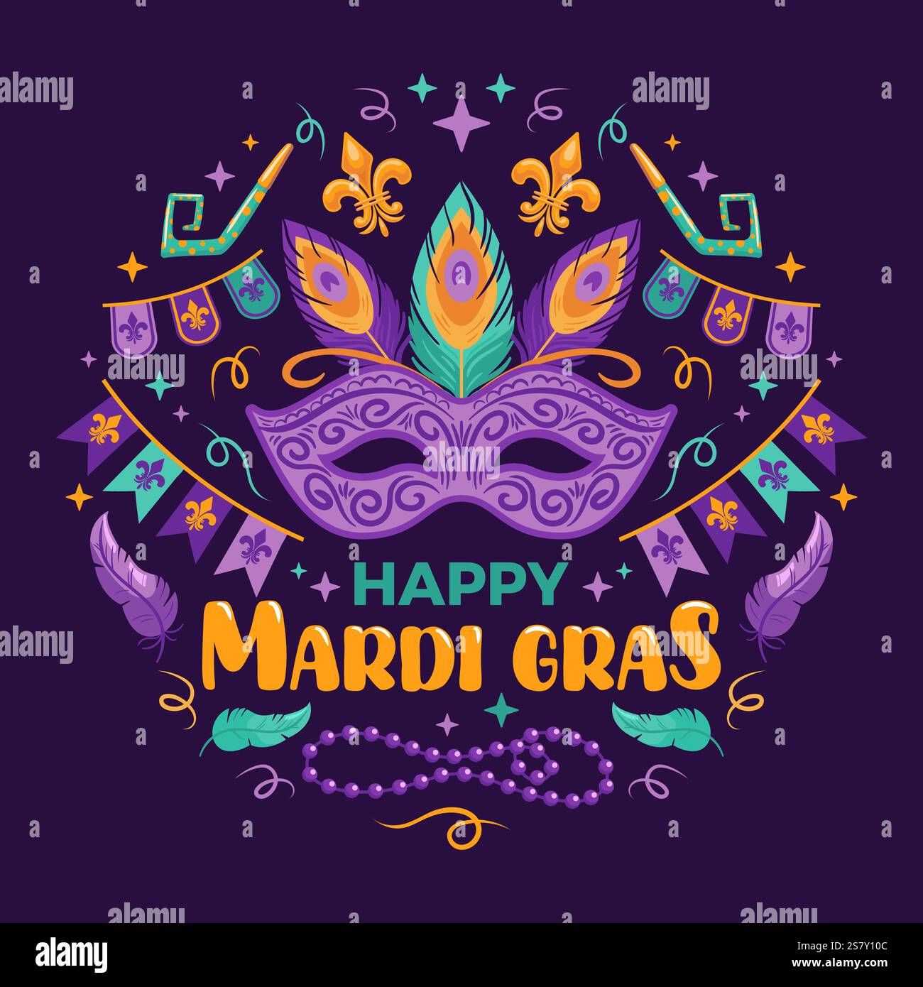 Vibrant carnival scene featuring Stock Vector Images - Alamy