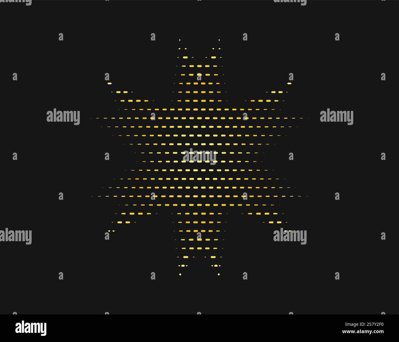 Halftone Star Shapes Symbol Icon Vector Illustration Sparkles, shining ...