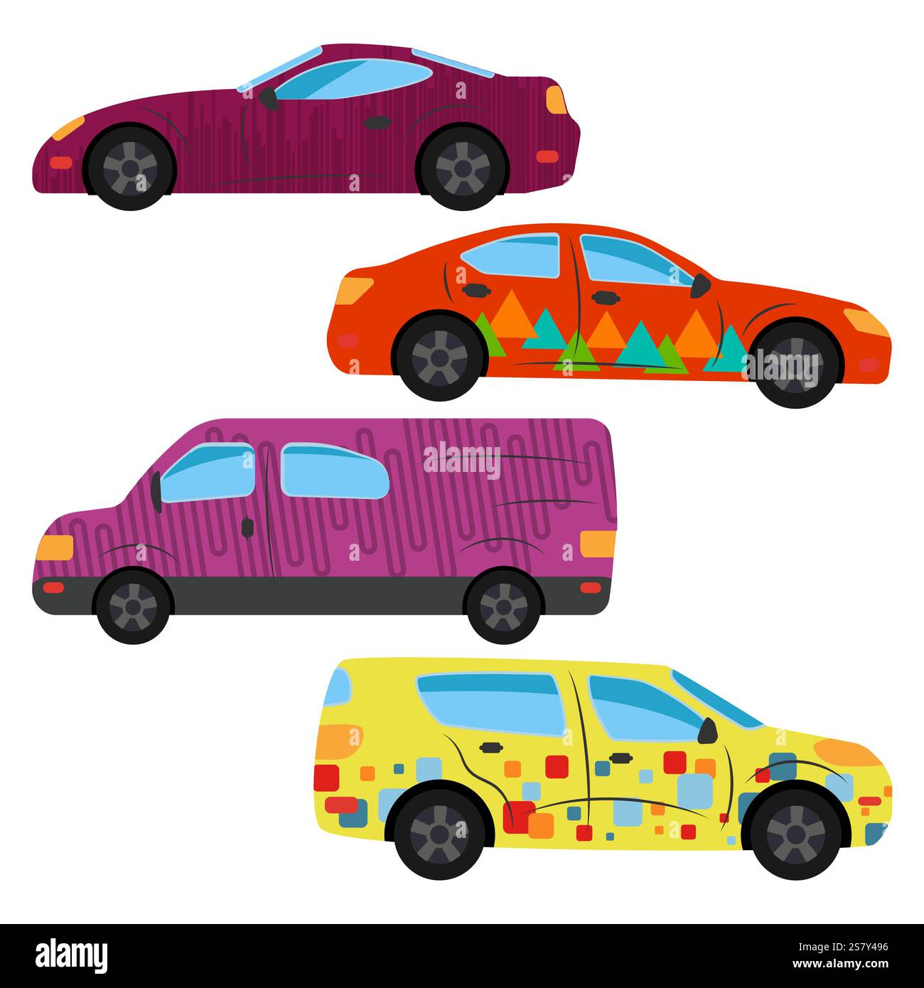 For a four wheel drive vehicle Stock Vector Images - Alamy