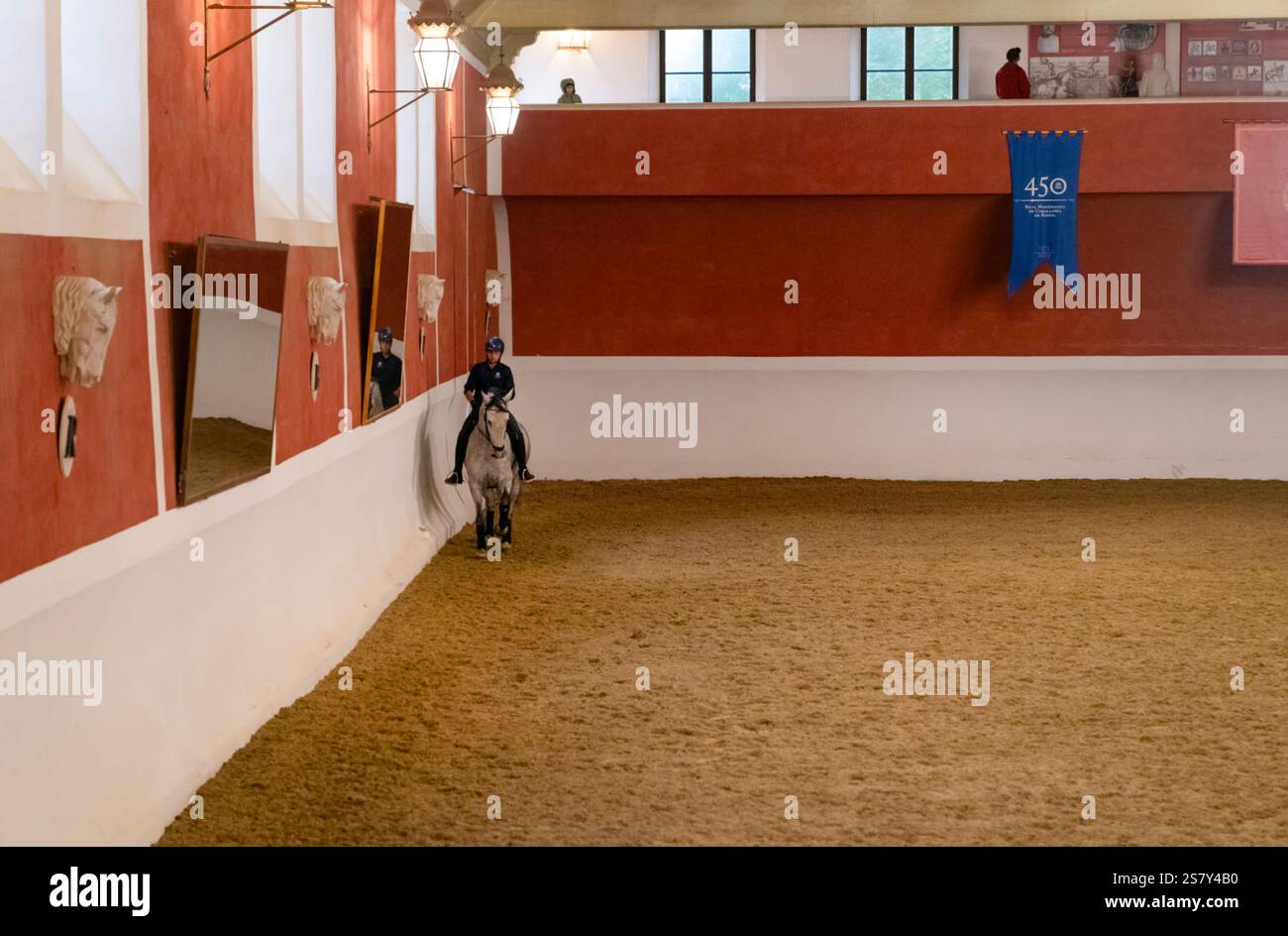 Ronda, Andalusia, Spain - October 27, 2024: Riding school (Escuela de ...