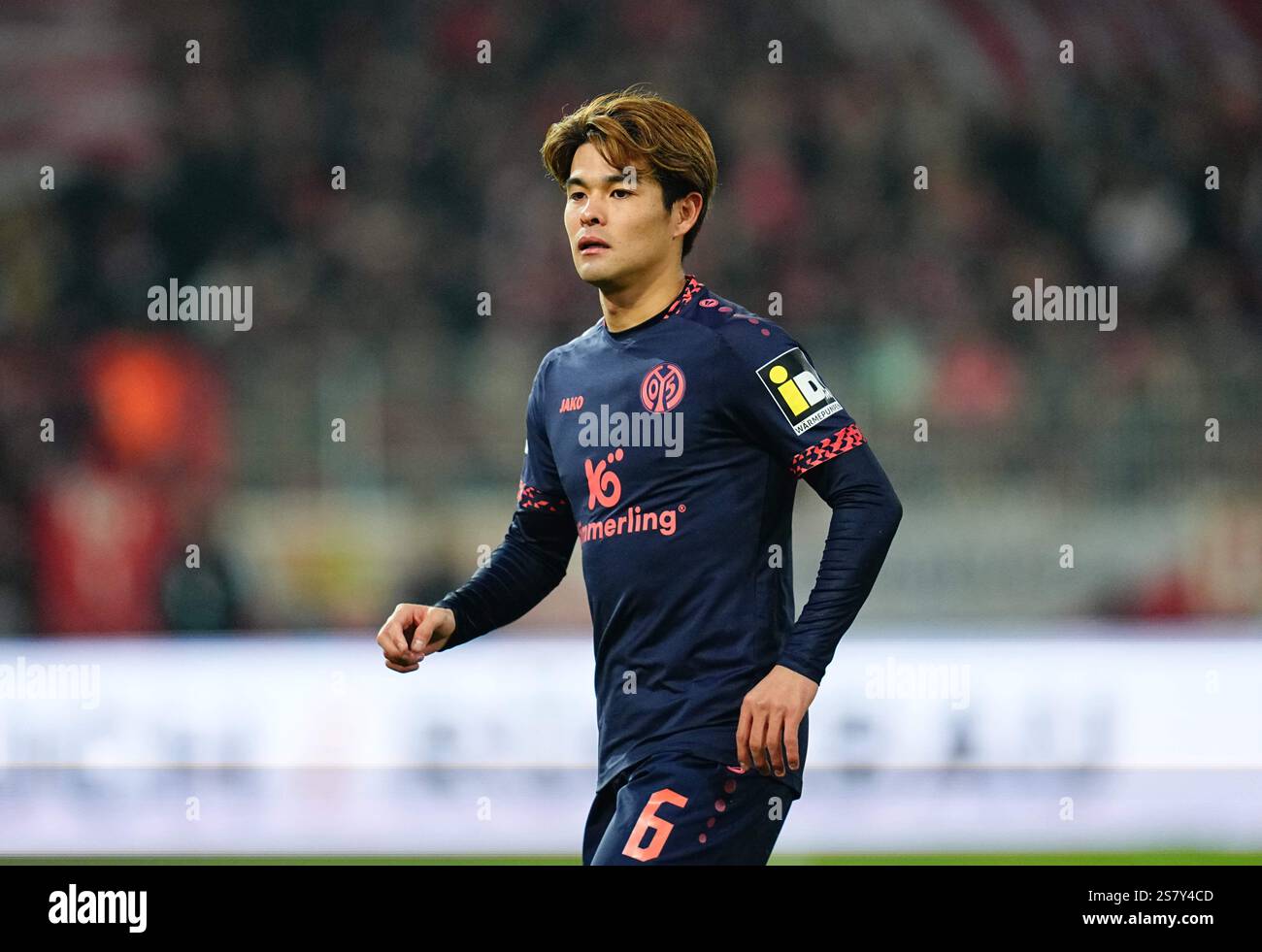 Berlin, Germany. 19th Jan, 2025. January 19 2025: Kaishu Sano of 1.FSV ...