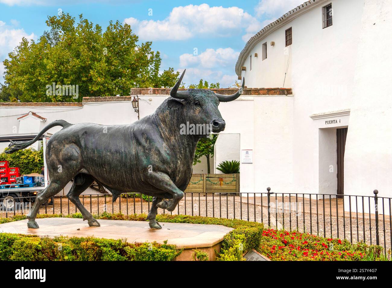 Ronda, Andalusia, Spain - October 27, 2024: The Monument to the ...