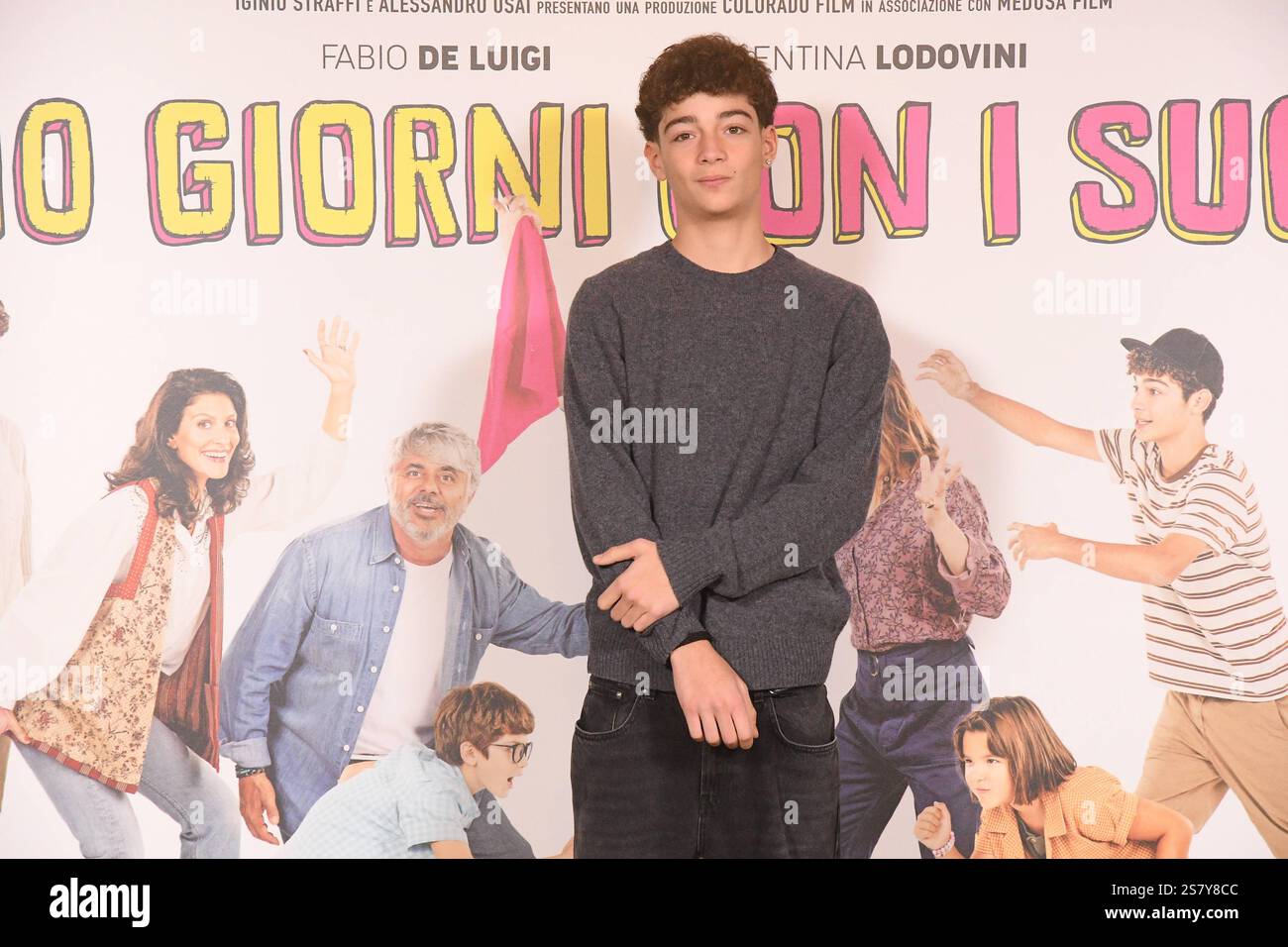 Rome, Italy. 20th Jan, 2025. Rome, Hotel Bernini Photocall of the film ...