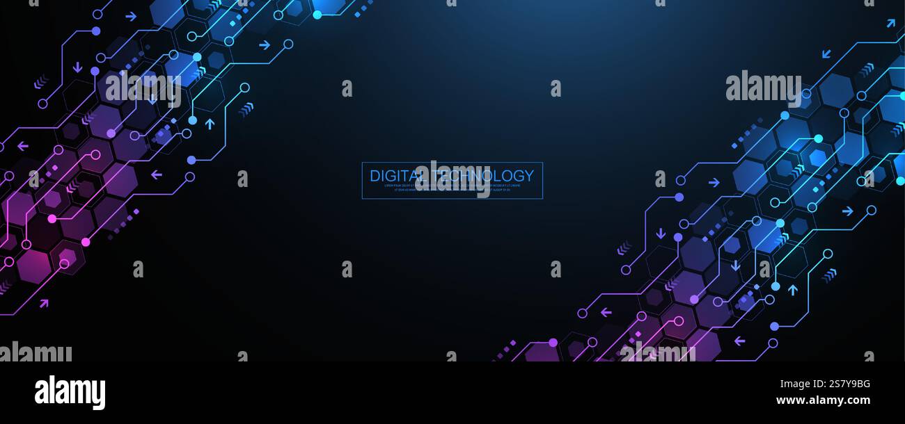 Digital tech motherboard texture design. Software coding. Technology ...