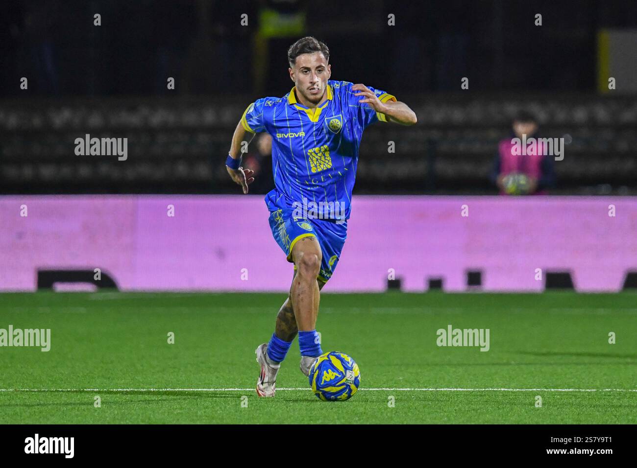 Carrara, Italy. 19th Jan, 2025. Luigi Cherubini (Carrarese) during Carrarese Calcio vs Spezia ...