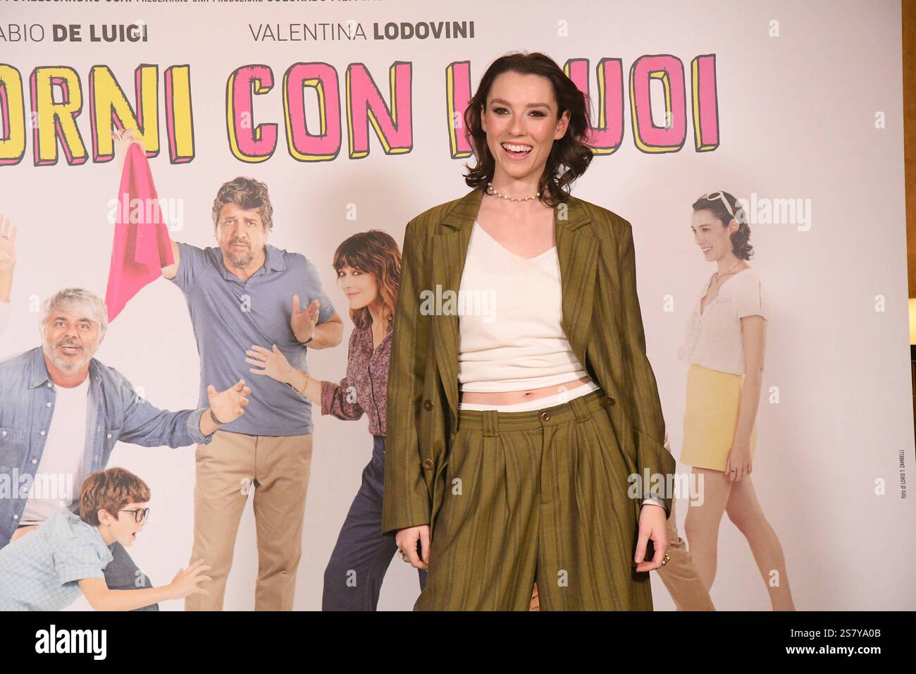 Rome, Italy. 20th Jan, 2025. Rome, Hotel Bernini Photocall of the film ...