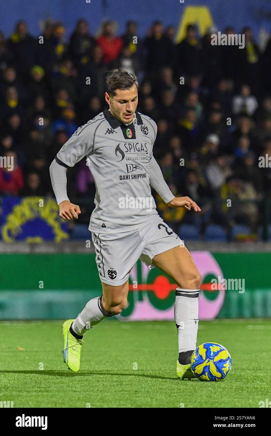 Carrara, Italy. 19th Jan, 2025. Filippo Bandinelli (Spezia) during ...