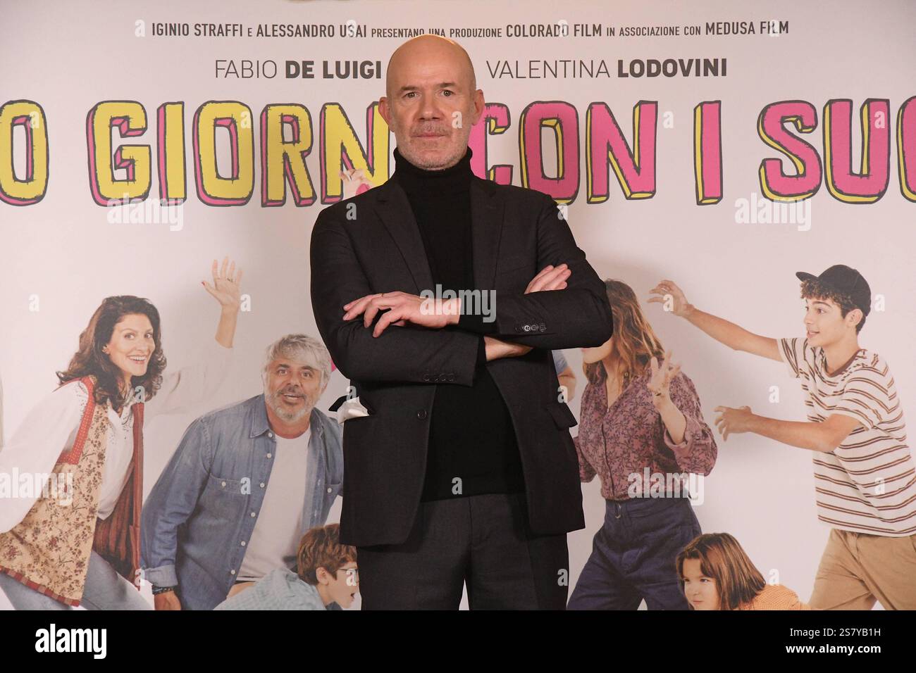 Rome, Italy. 20th Jan, 2025. Rome, Hotel Bernini Photocall of the film ...