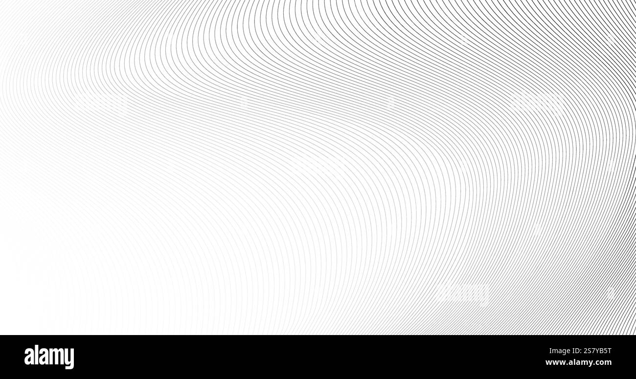 smooth flowing wave gradient dots background. Vector illustration Stock ...