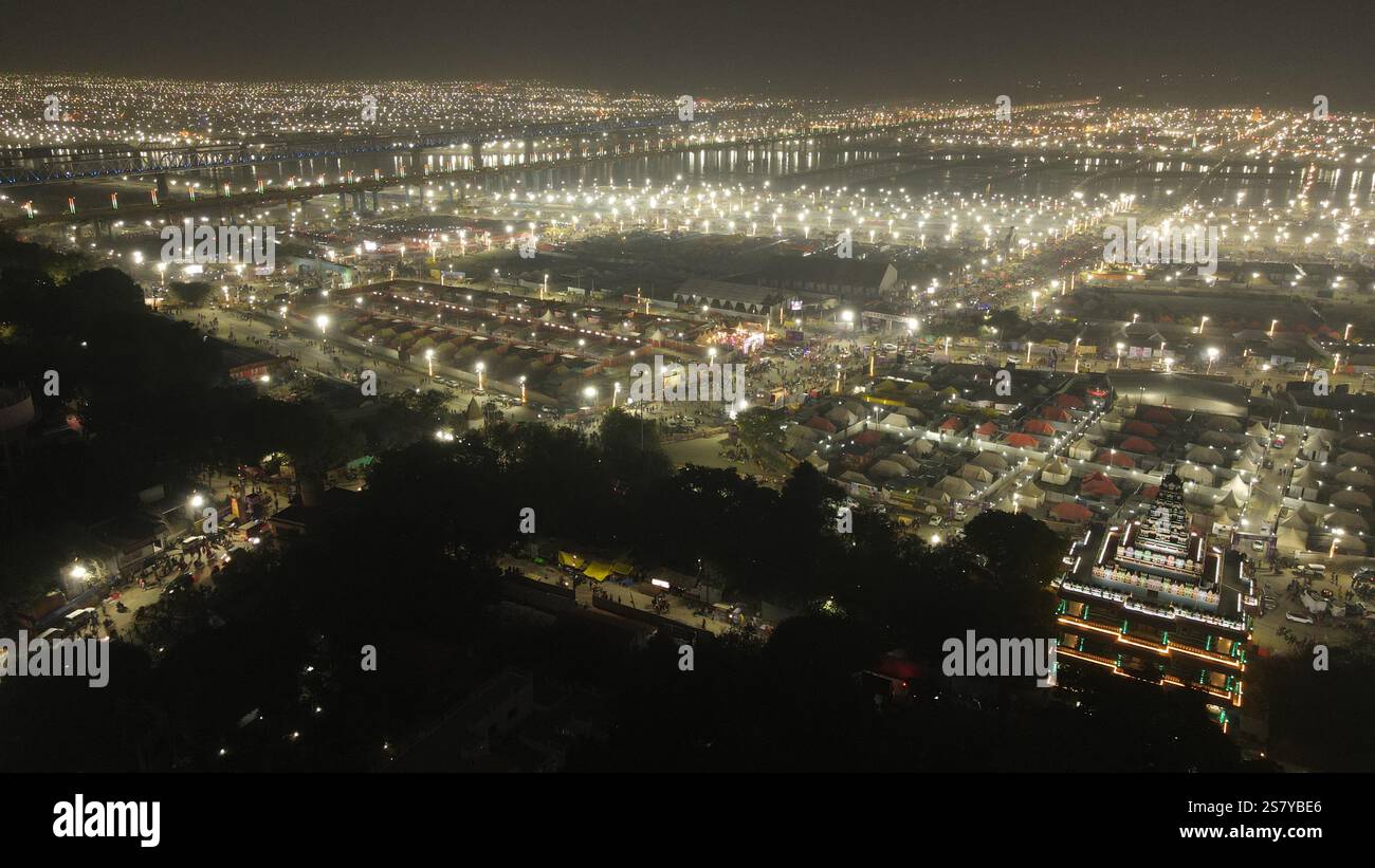 Prayagraj, Uttar Pradesh, India. 20th Jan, 2025. Prayagraj: Prayagraj ...