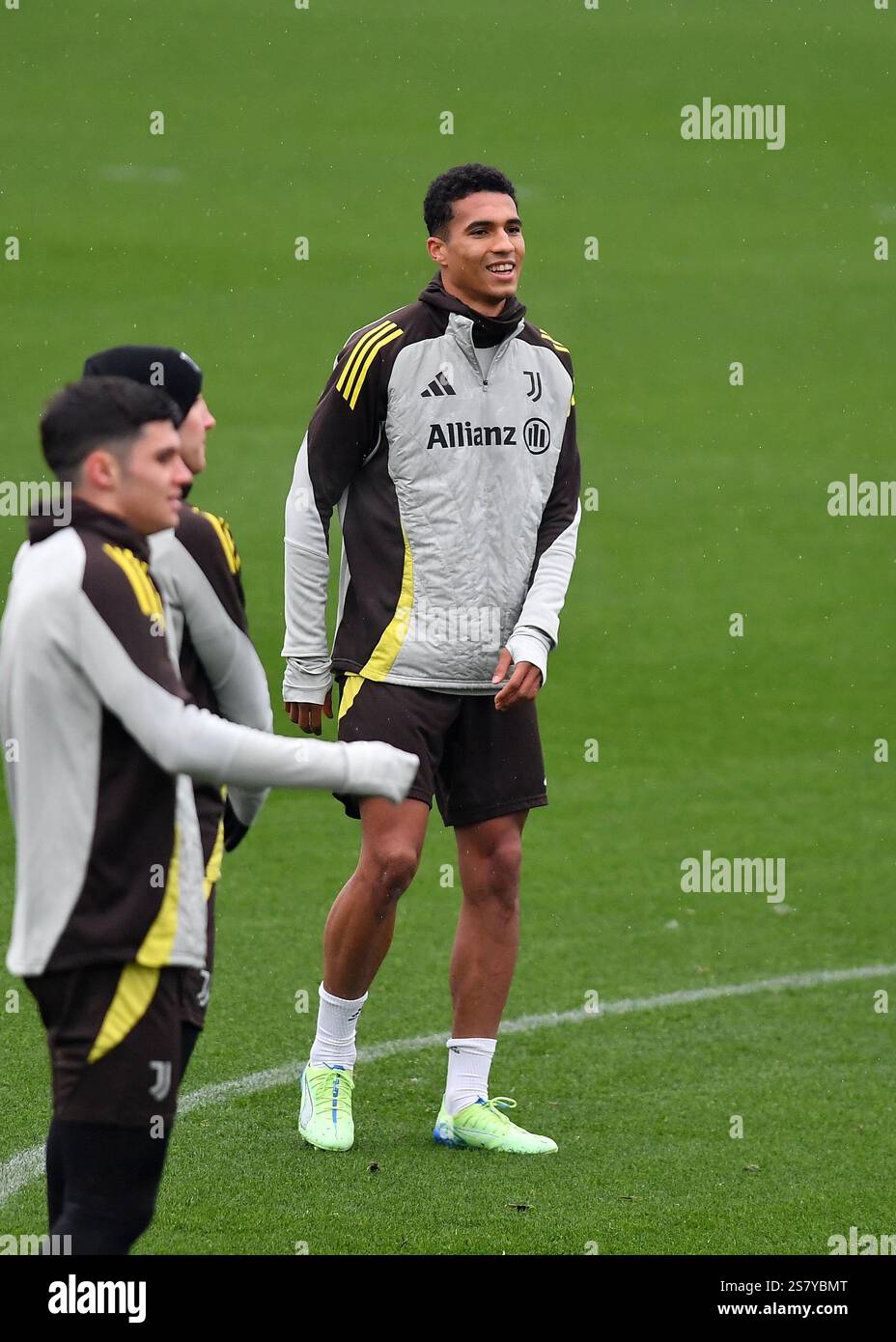 Turin, Italy. 20th Jan, 2025. Alberto Oliveira Baio of Juventus FC during Champions League 2024/ ...