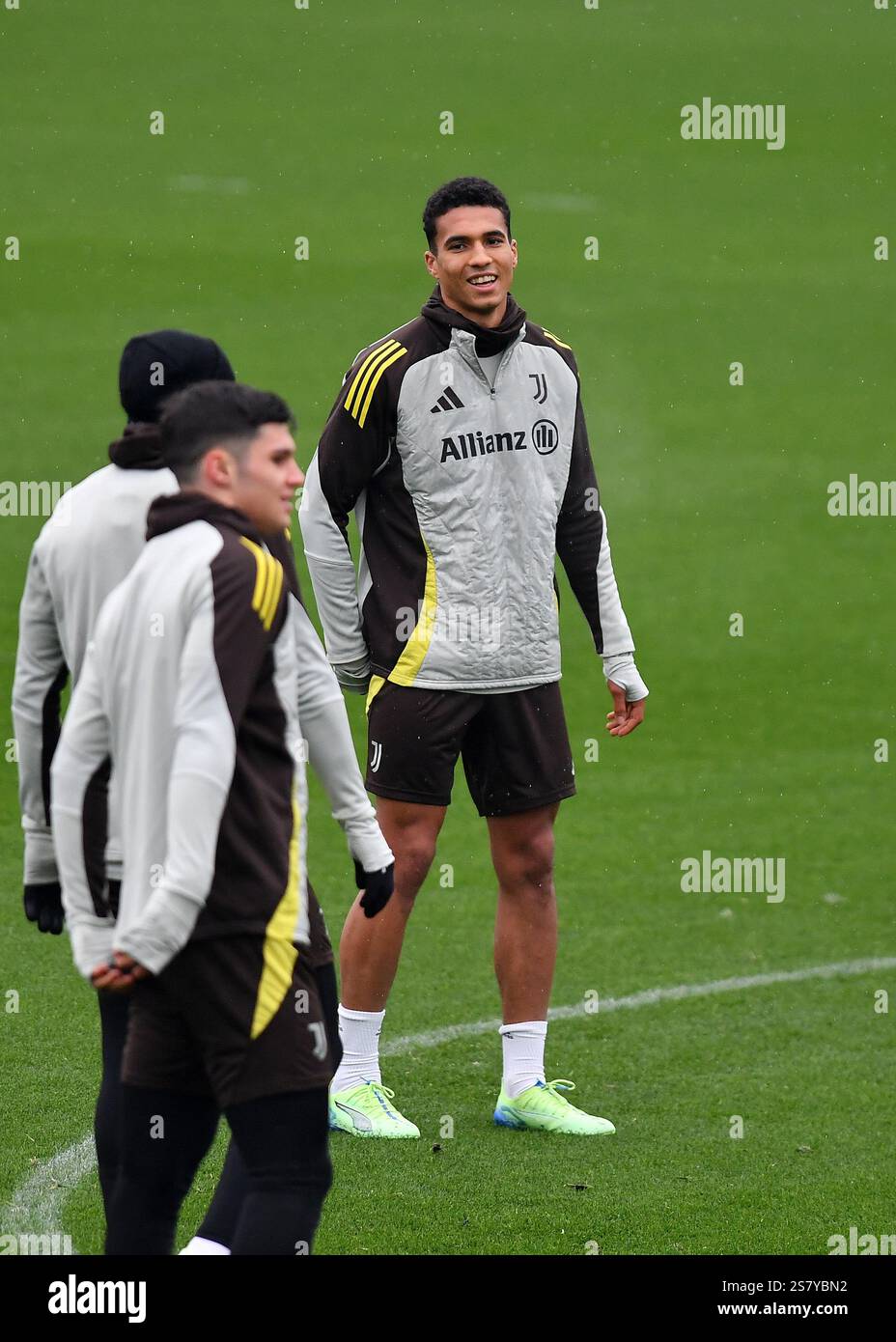 Turin, Italy. 20th Jan, 2025. Alberto Oliveira Baio of Juventus FC during Champions League 2024/ ...