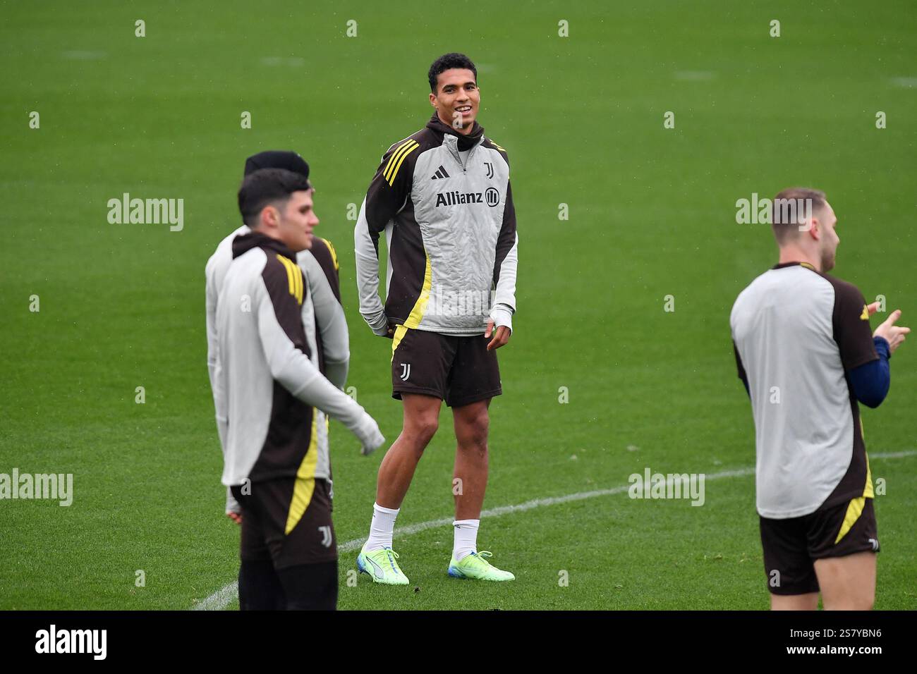 Turin, Italy. 20th Jan, 2025. Alberto Oliveira Baio of Juventus FC during Champions League 2024/ ...