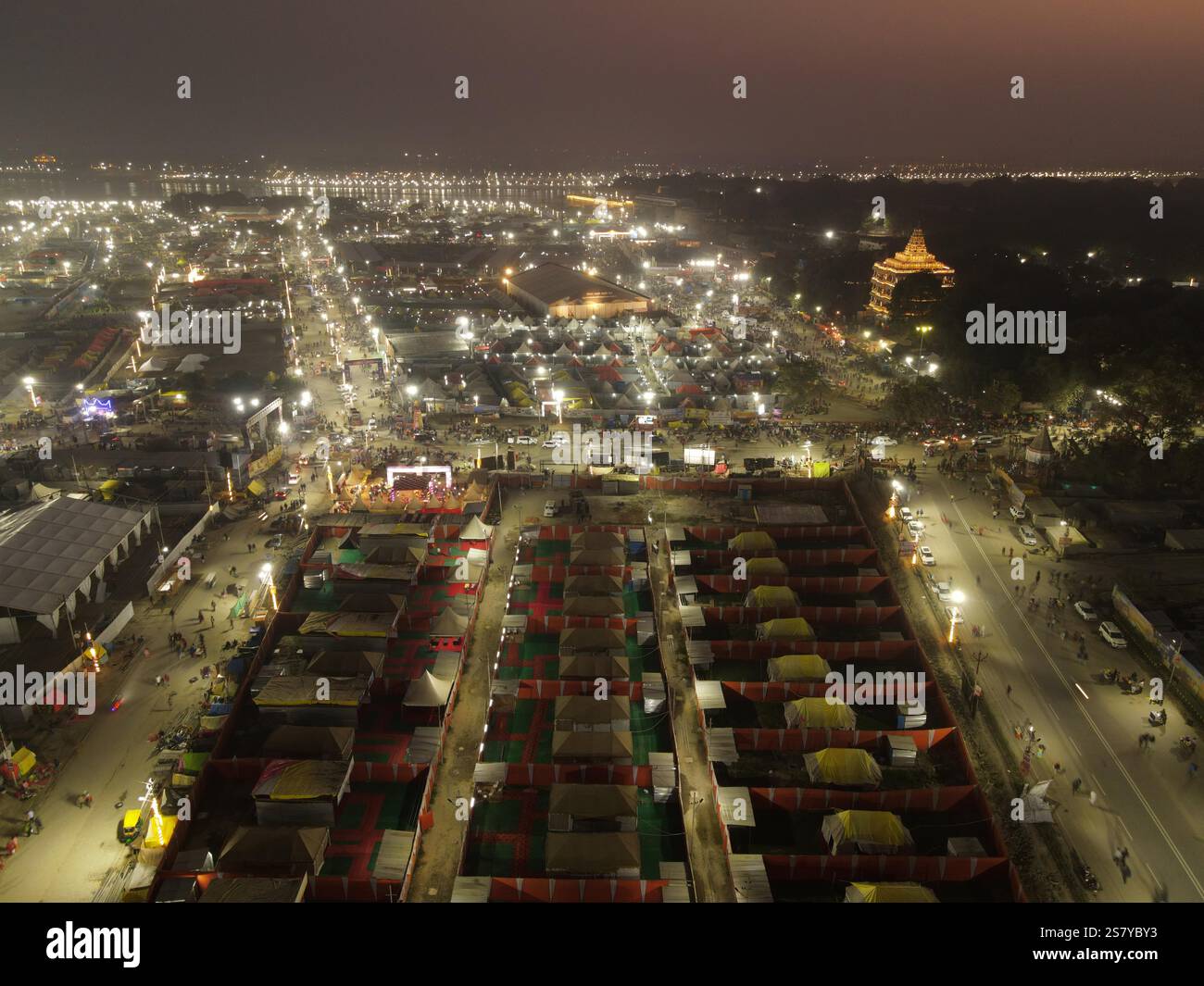 Prayagraj, Uttar Pradesh, India. 20th Jan, 2025. Prayagraj: Prayagraj ...