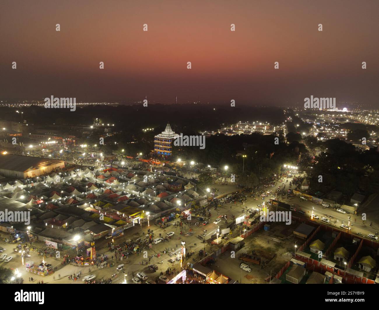Prayagraj, Uttar Pradesh, India. 20th Jan, 2025. Prayagraj: Prayagraj ...
