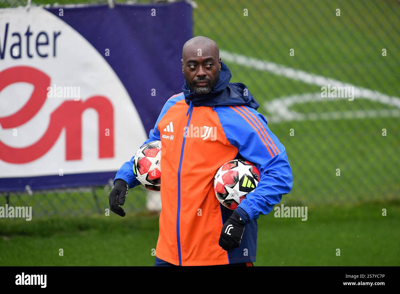 Turin, Italy. 20th Jan, 2025. Alfred Dossou staff of Juventus FC during ...