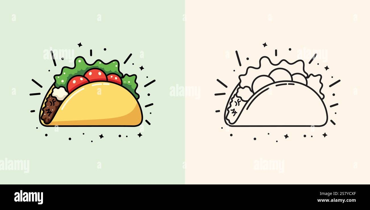 Taco png hi-res stock photography and images - Alamy
