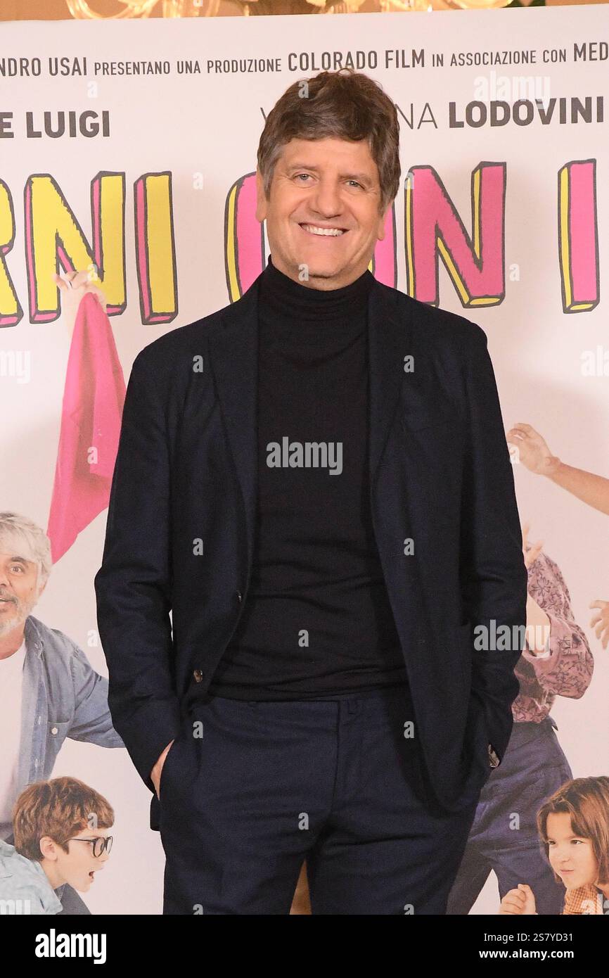 Rome, Italy. 20th Jan, 2025. Rome, Hotel Bernini Photocall of the film ...