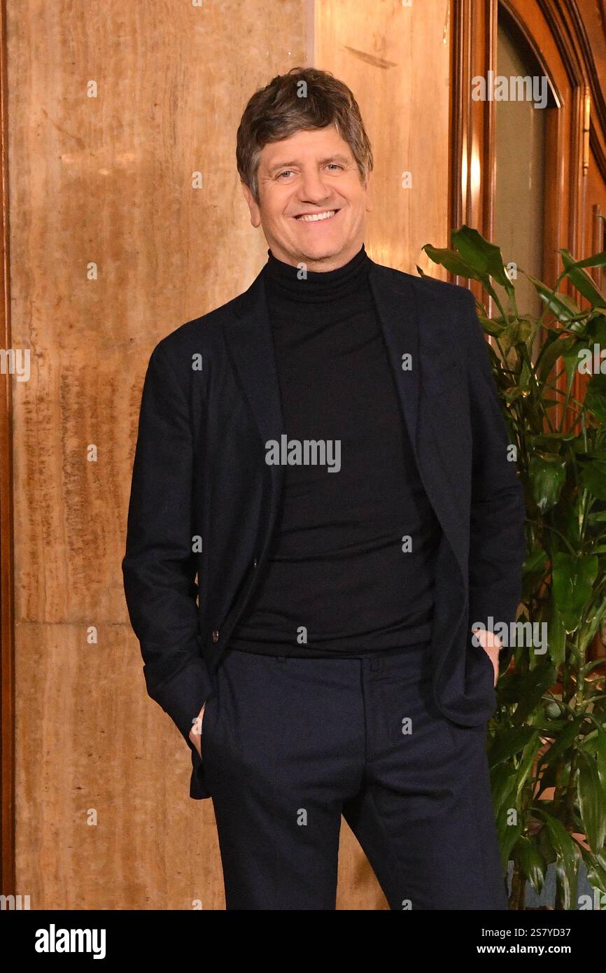 Rome, Italy. 20th Jan, 2025. Rome, Hotel Bernini Photocall of the film ...