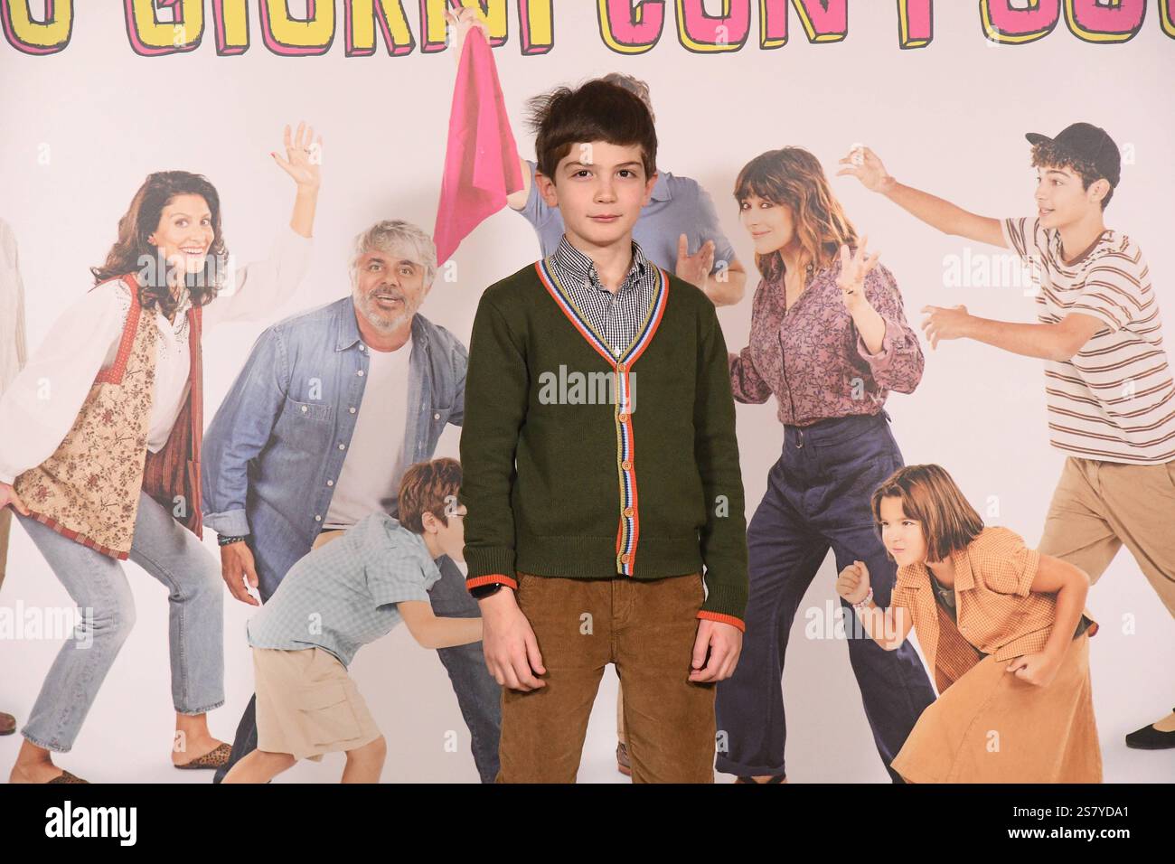 Rome, Italy. 20th Jan, 2025. Rome, Hotel Bernini Photocall of the film ...