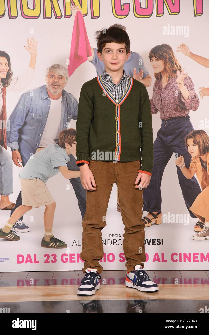 Rome, Italy. 20th Jan, 2025. Rome, Hotel Bernini Photocall of the film ...