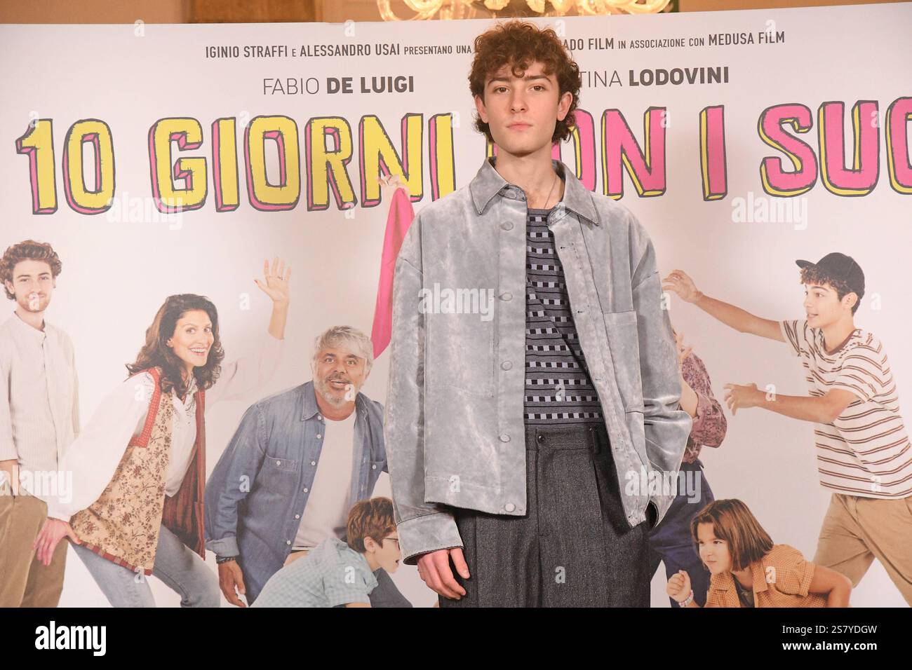 Rome, Italy. 20th Jan, 2025. Rome, Hotel Bernini Photocall of the film ...