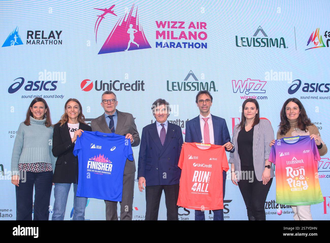 Arese, Milano. 20th Jan, 2025. Wizz Air Milano Marathon 2025 Talk ...