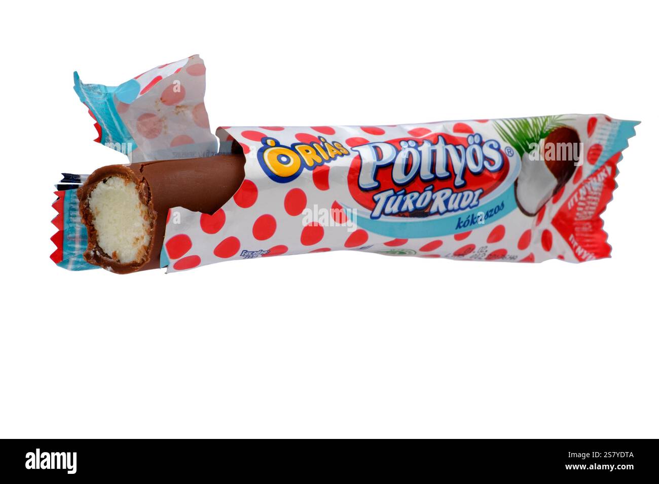 giant size large bar of popular traditional hungarian snack pottyos ...