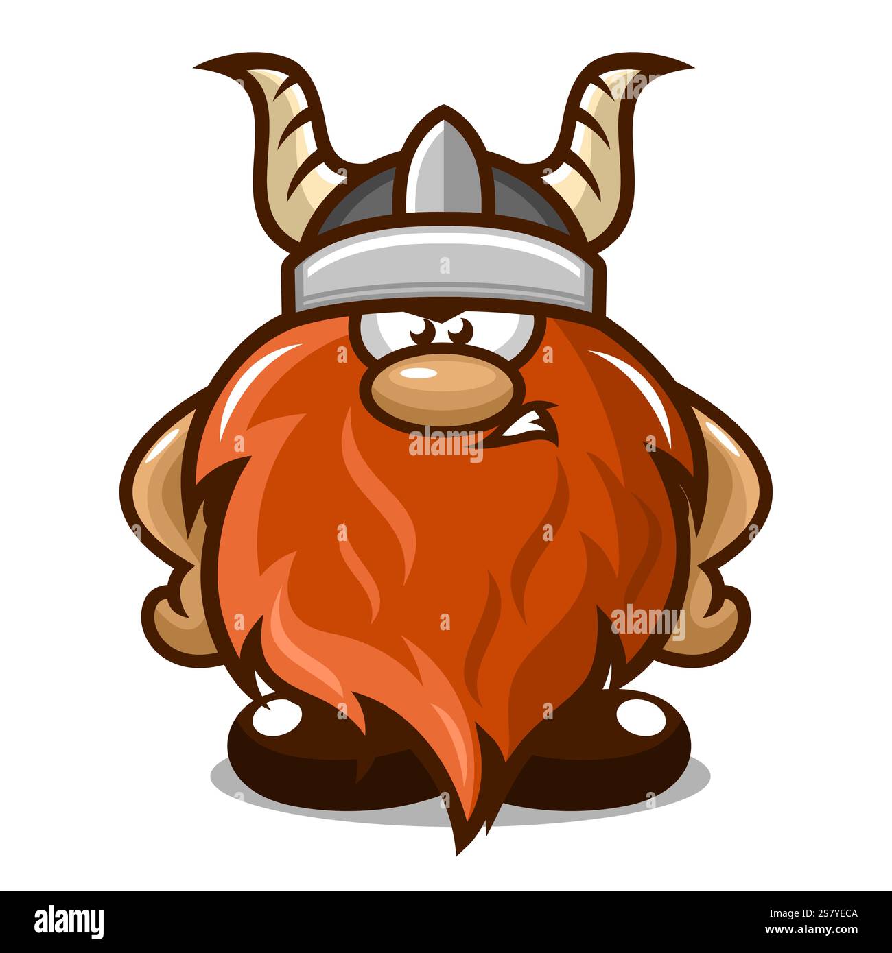 Cool mascot Viking logo. Vector illustration Stock Vector Image & Art ...