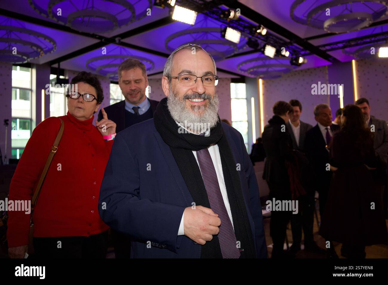 Frankfurt am Main, Germany. January 19, 2025. German Chancellor Olaf ...