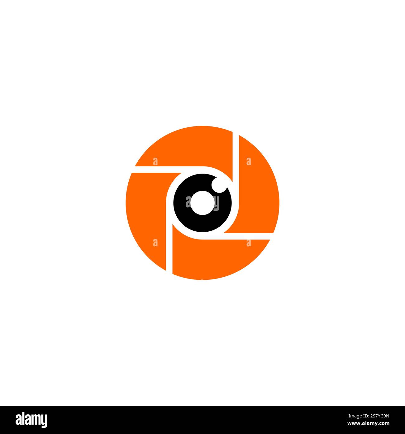 Camera icon logo design Stock Vector Images - Alamy