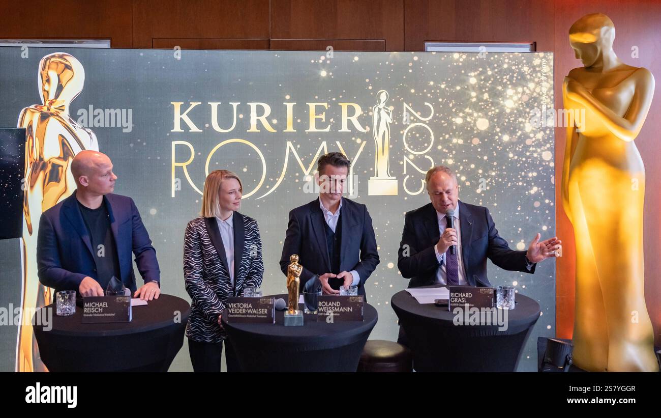 20250120 Kick-off der KURIER ROMY 2025 WIEN, OESTERREICH - 20. JAENNER ...