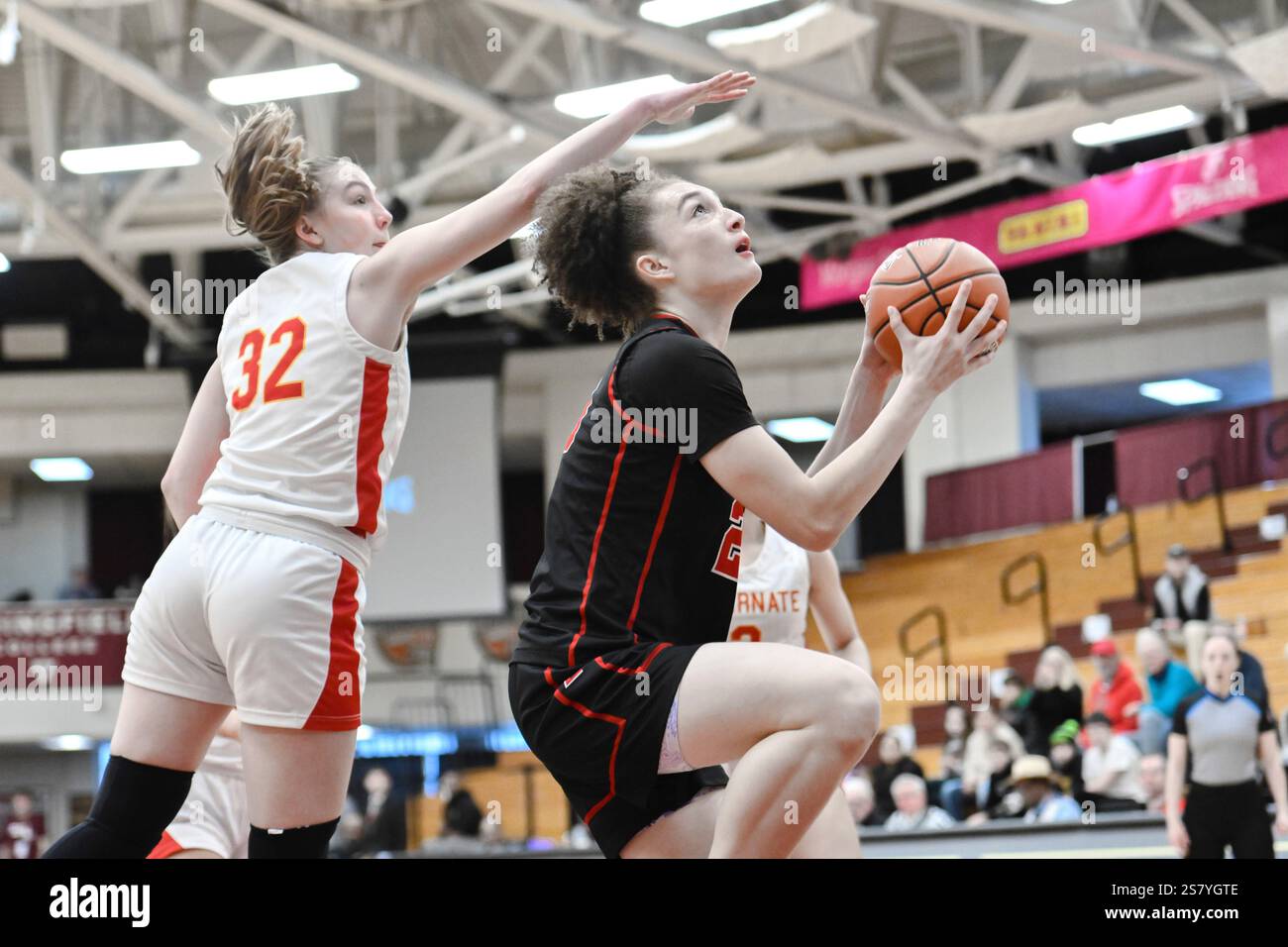 SPRINGFIELD, MA - JANUARY 20: Grace Knox of Etiwanda (23) drives past ...