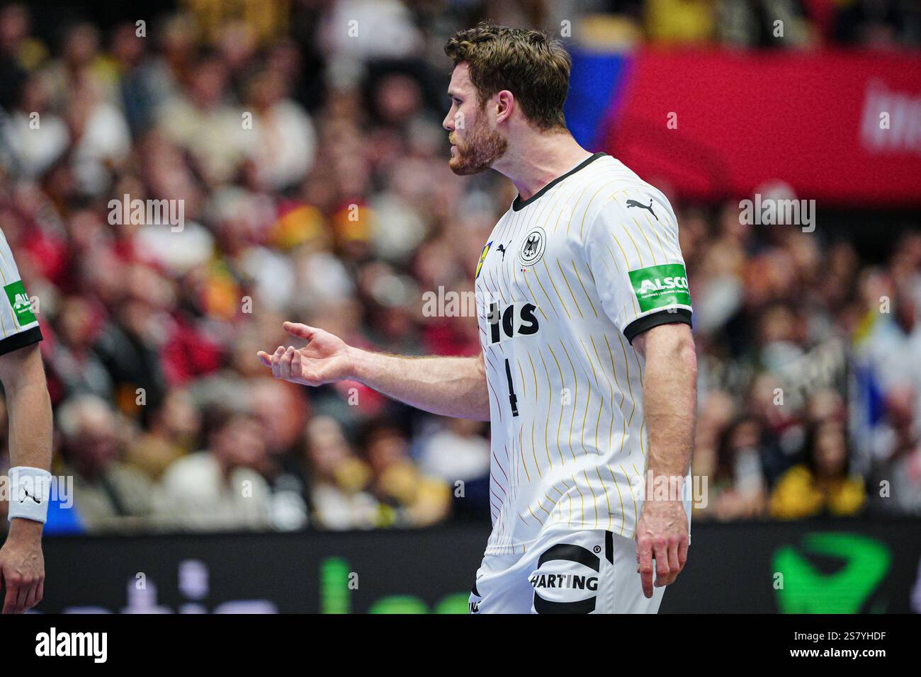 Johannes Golla (Deutschland, #04) DEN, Deutschland vs. Tschechien ...