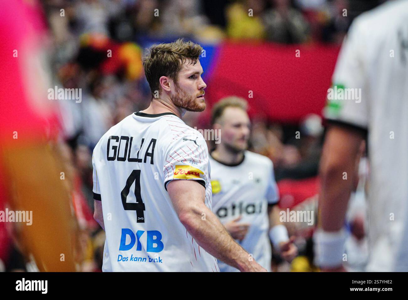 Johannes Golla (Deutschland, #04) DEN, Deutschland vs. Tschechien ...