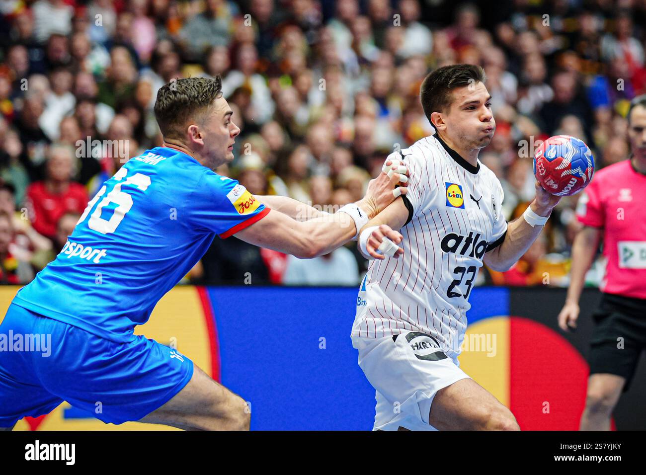 Stepan Zeman (Tschechien, #66), Renars Uscins (Deutschland, #23) DEN ...