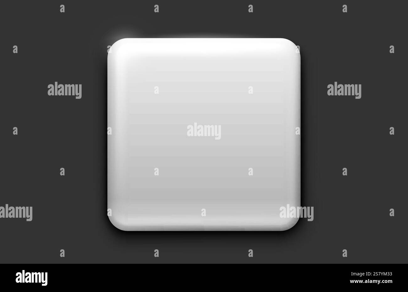 White frame label, event bar button, grey signboard. Vector Stock ...