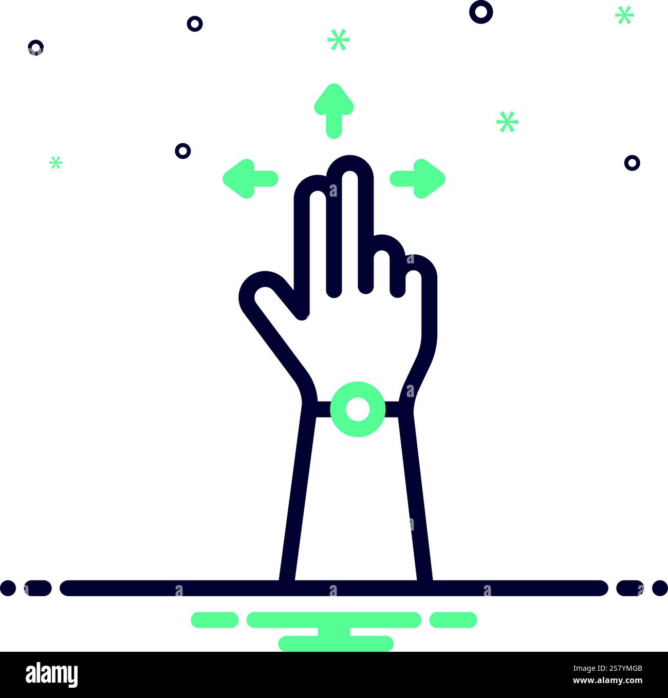 Icon for drag, hand Stock Vector Image & Art - Alamy