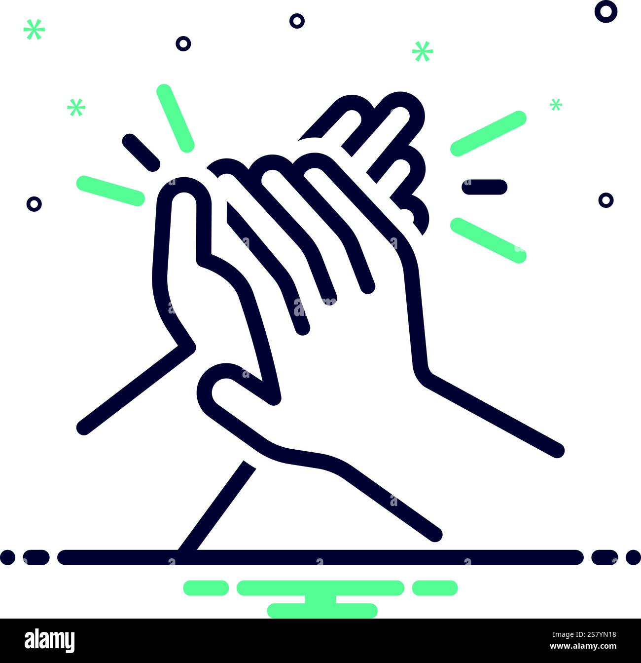 Icon for applause, bravado Stock Vector Image & Art - Alamy