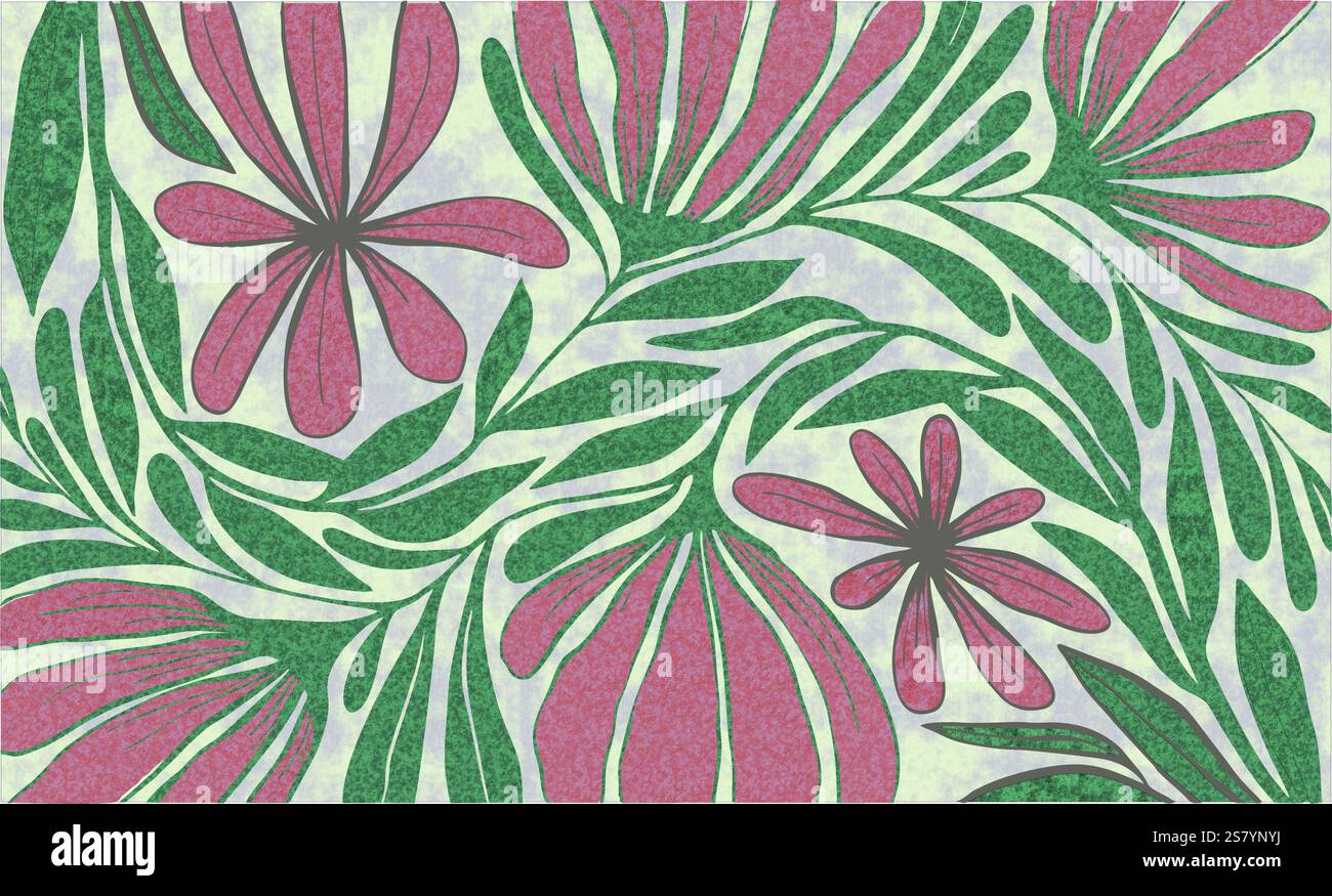 Wallpaper wall Art Decor design Printable Stock Vector Image & Art - Alamy