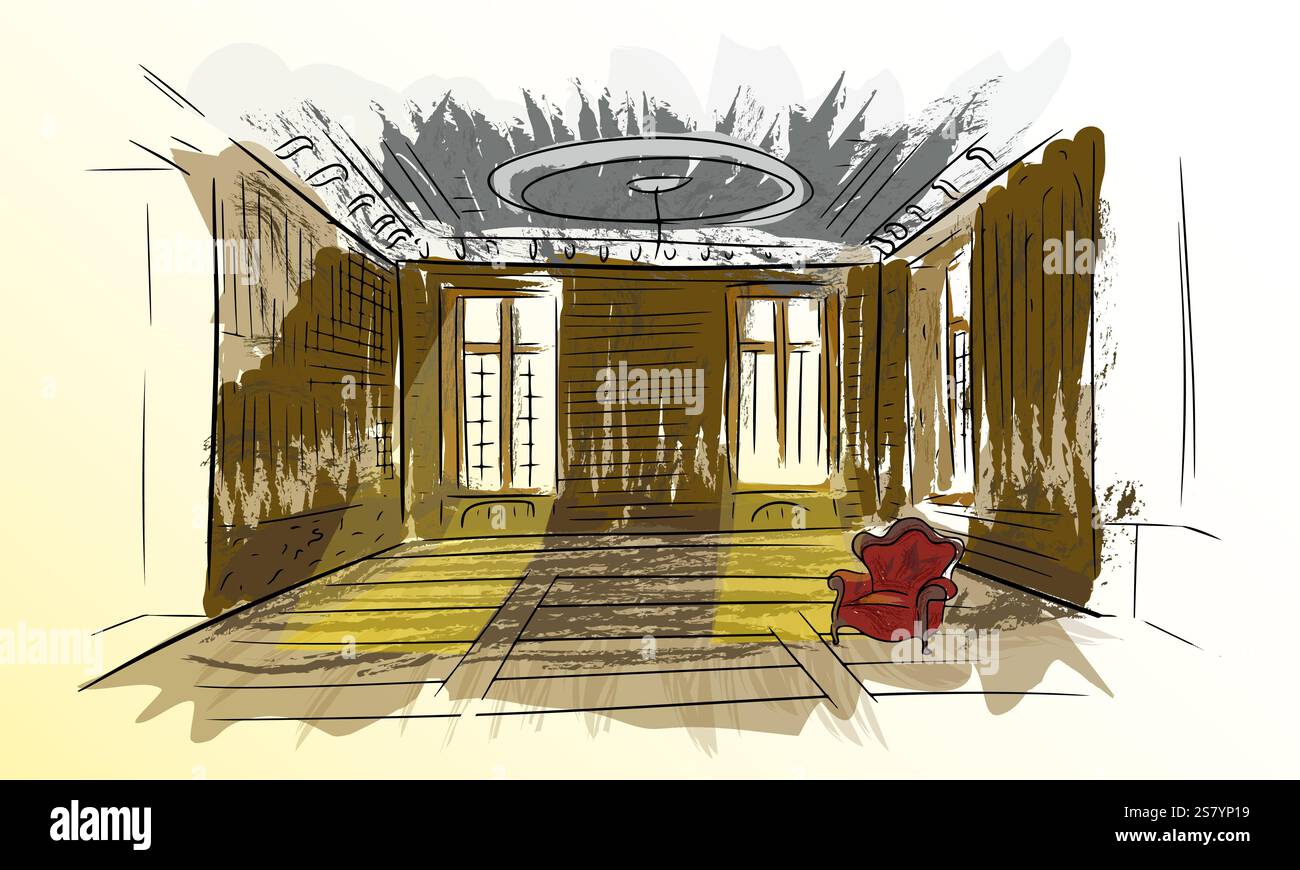 Abandoned object vector vectors Stock Vector Images - Alamy